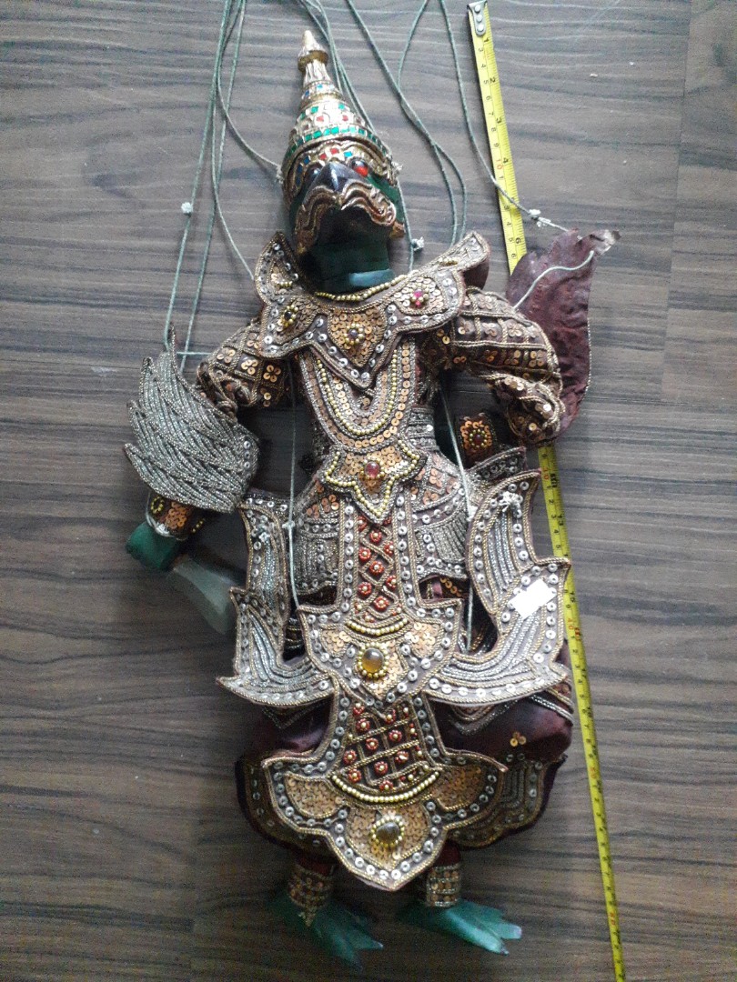 Burmese Myanmar antique legendary bird puppet, Hobbies & Toys ...