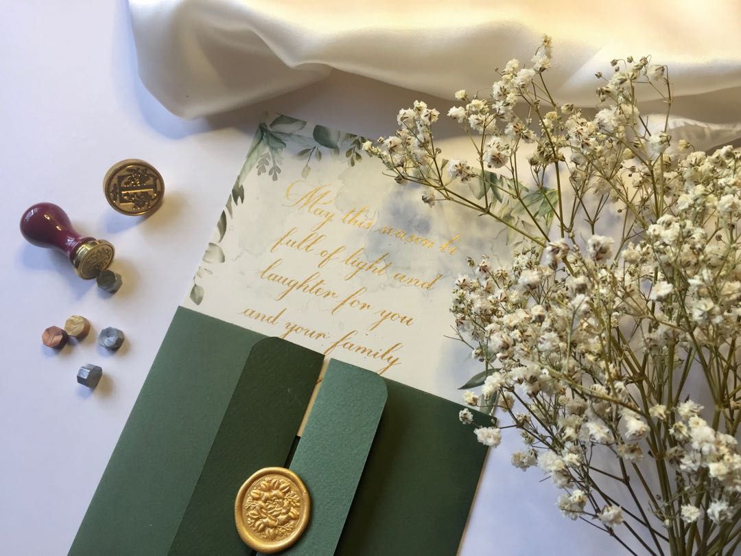 Calligraphy cards, calligraphy service , calligraphy Christmas letter ...