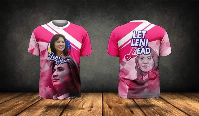 CAMPAIGN SHIRTS - LENI ROBREDO FOR PRESIDENT, Men's Fashion, Tops ...
