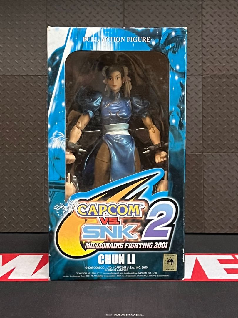Street fighter capcom vs snk chun li, Hobbies & Toys, Toys & Games on ...