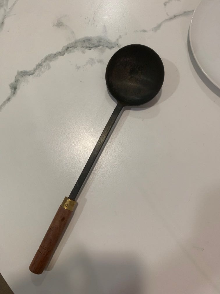 Chinese Style Stir-Fry Spoon, Furniture & Home Living, Kitchenware ...