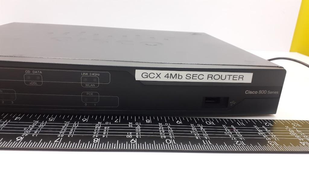 Cisco 887VA Cisco 800 series 4 port router Cisco887va-sec-k9 v02 Cisco ...