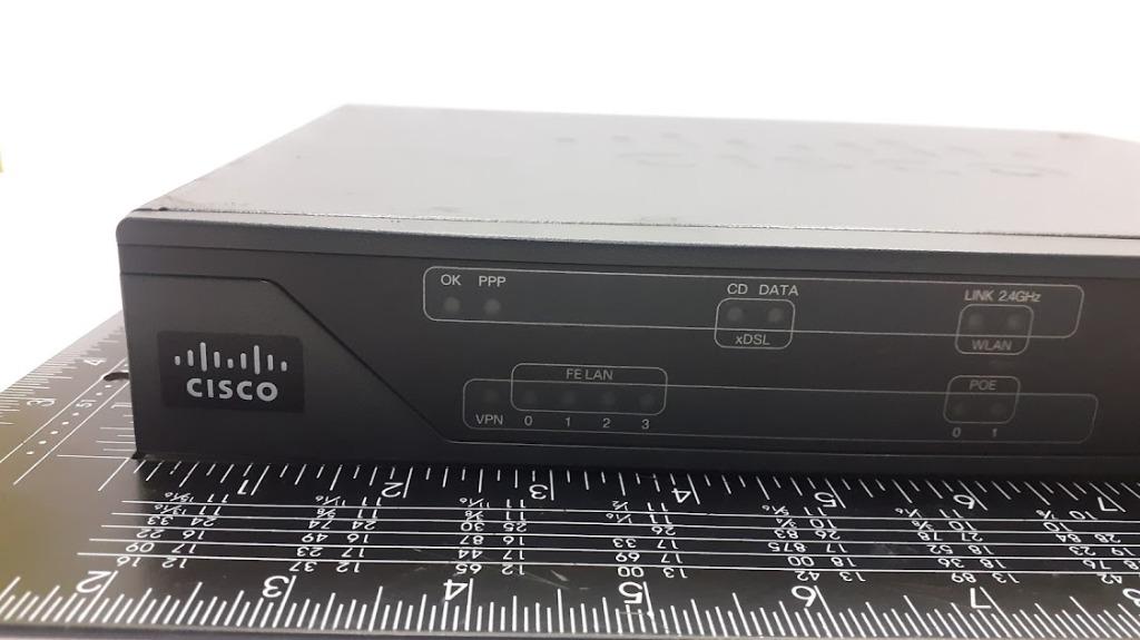 Cisco 887VA Cisco 800 series 4 port router Cisco887va-sec-k9 v02 Cisco ...