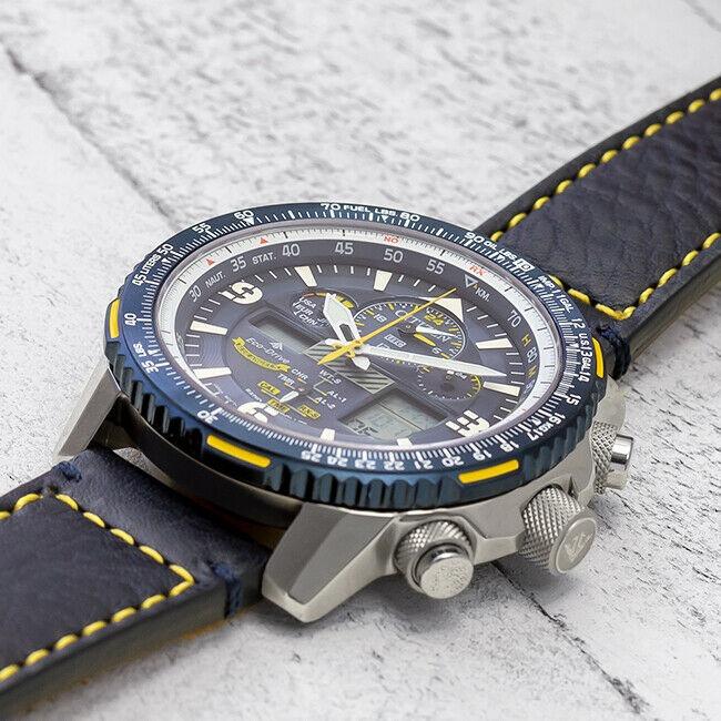 Citizen Promaster JY8078-01L SkyHawk A-T Blue Angels Navy Flight ...