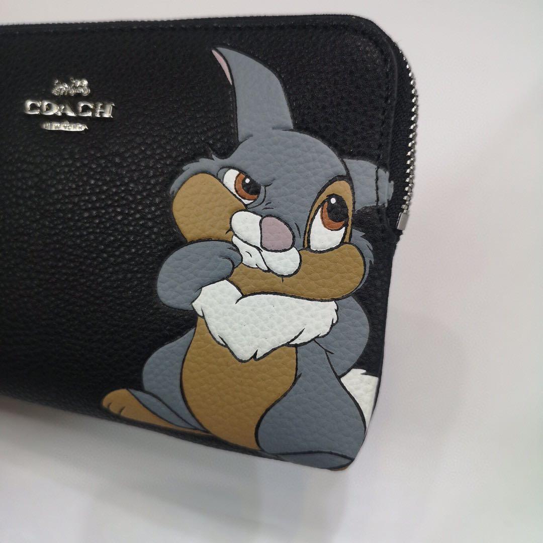 Coach Lady Dumbo/Dalmatian Single zippered coin purse, Women's Fashion ...