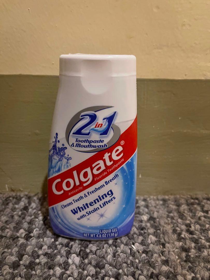 Colgate 2in1 toothpaste and mouthwash, Beauty & Personal Care, Oral ...