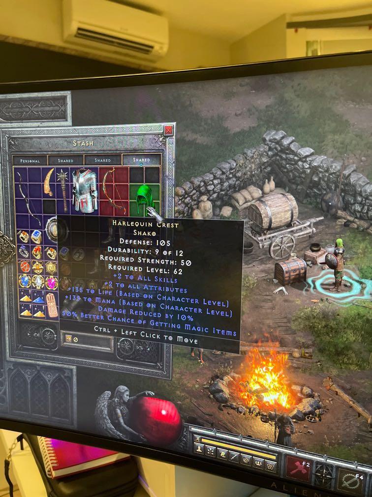 Diablo 2 res Shako, Video Gaming, Video Games, Others on Carousell