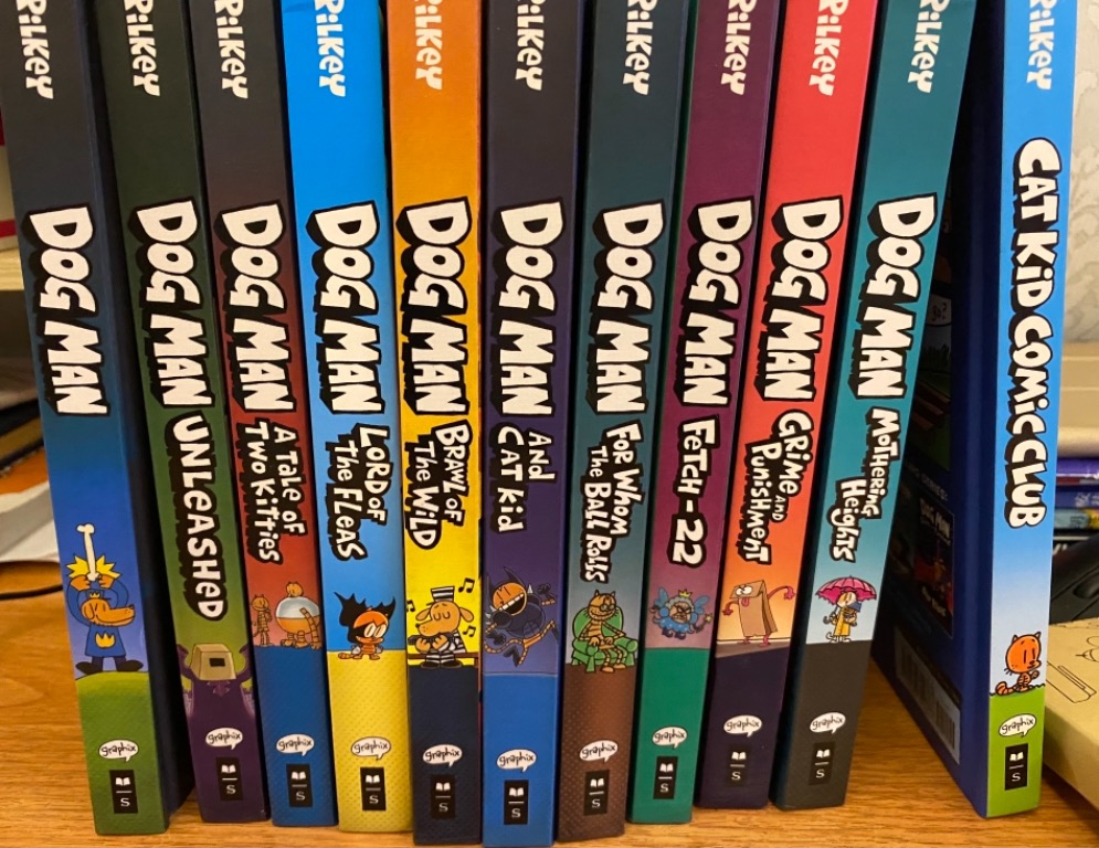 Dog man&Cat kid (Full Set), Hobbies & Toys, Books & Magazines, Children ...