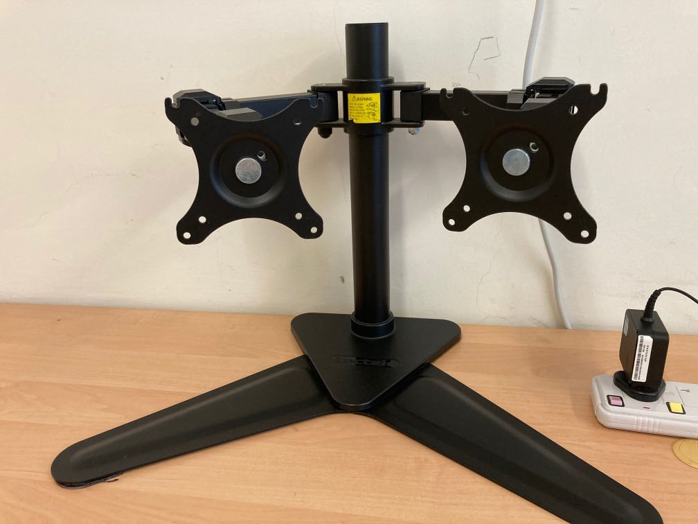 Dual monitor stand side by side, Computers & Tech, Parts & Accessories ...