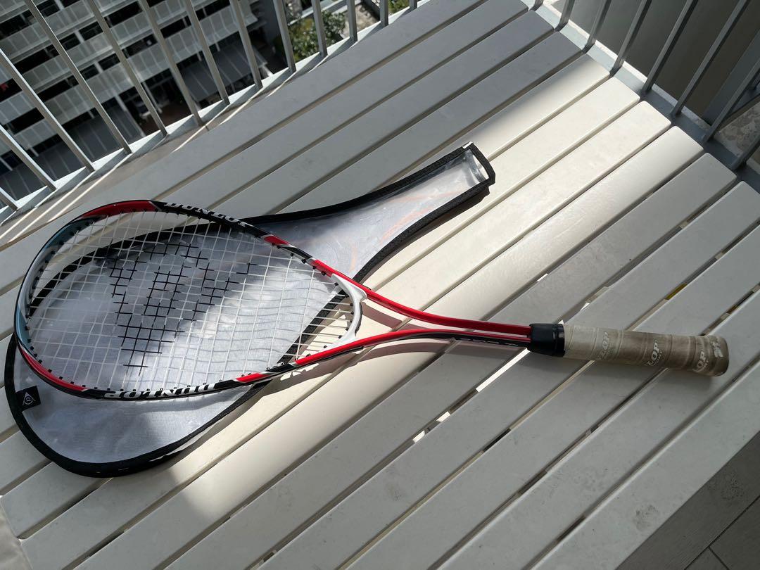 Dunlop Aero Ti Red Squash Racket, Sports Equipment, Sports & Games ...