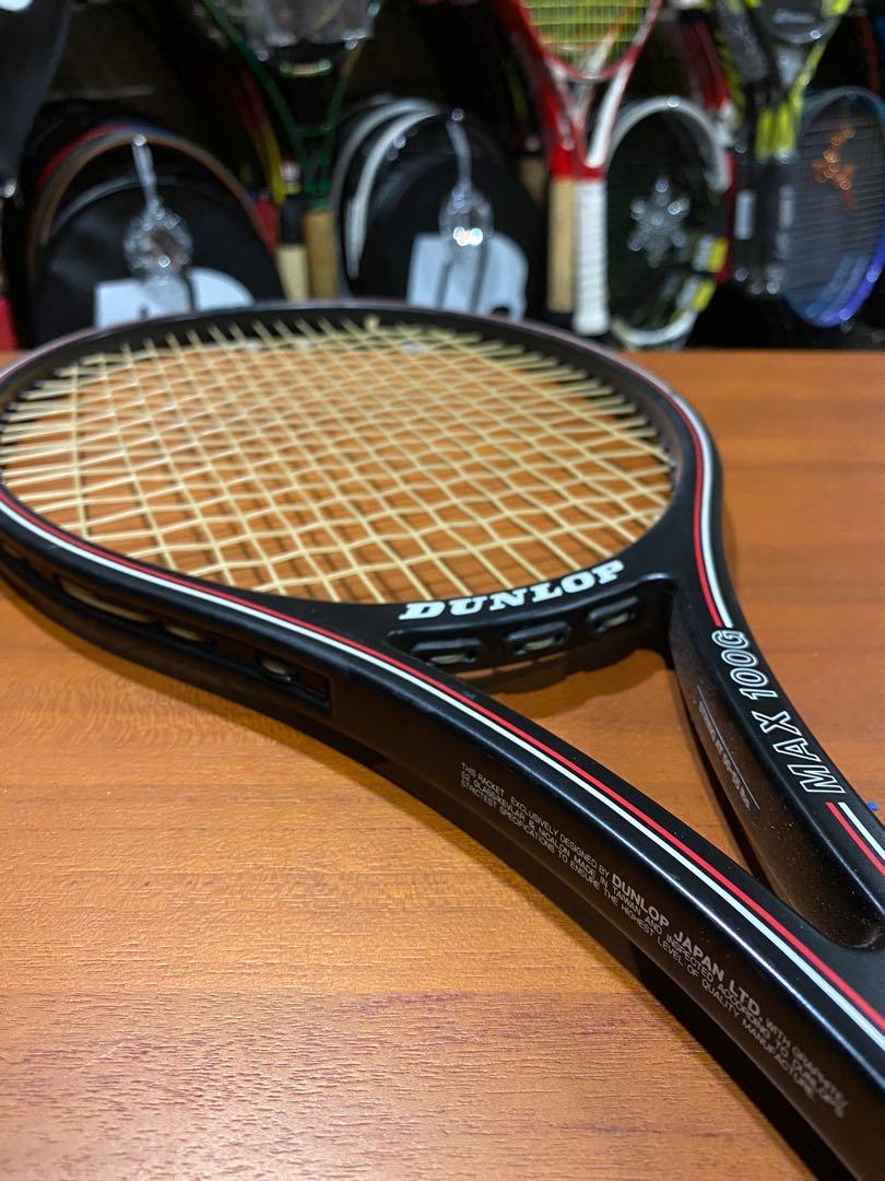 Dunlop Max 100G Tennis Racquet (Classic Racket), Sports Equipment ...