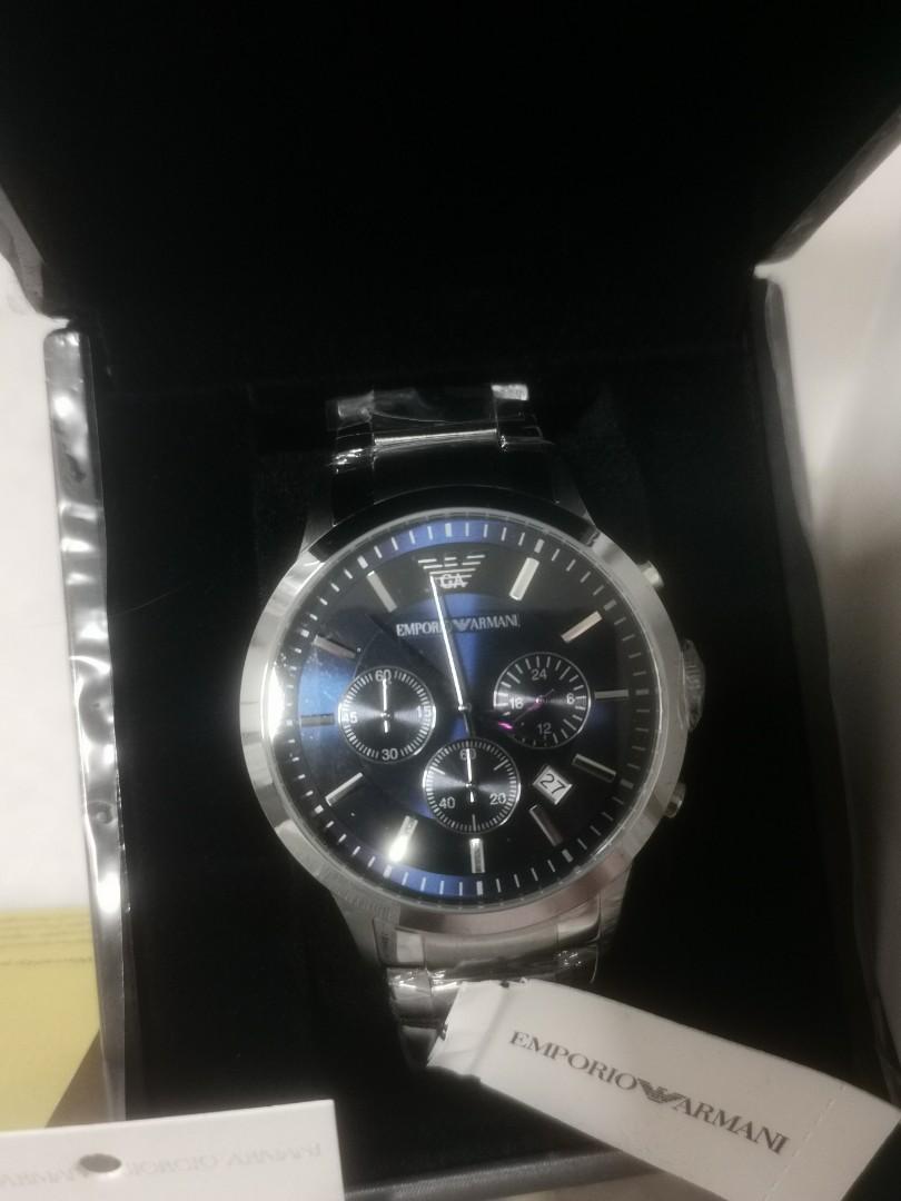 Emporio Armani Watch AR2448, Luxury, Watches on Carousell