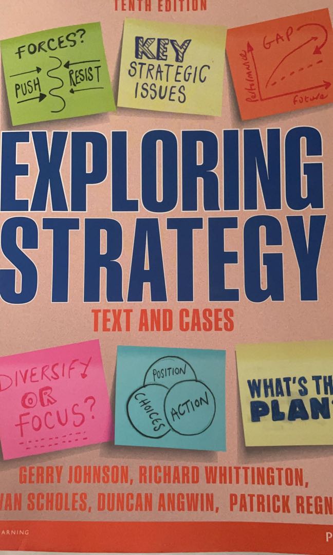 Exploring strategy, Hobbies & Toys, Books & Magazines, Textbooks on ...