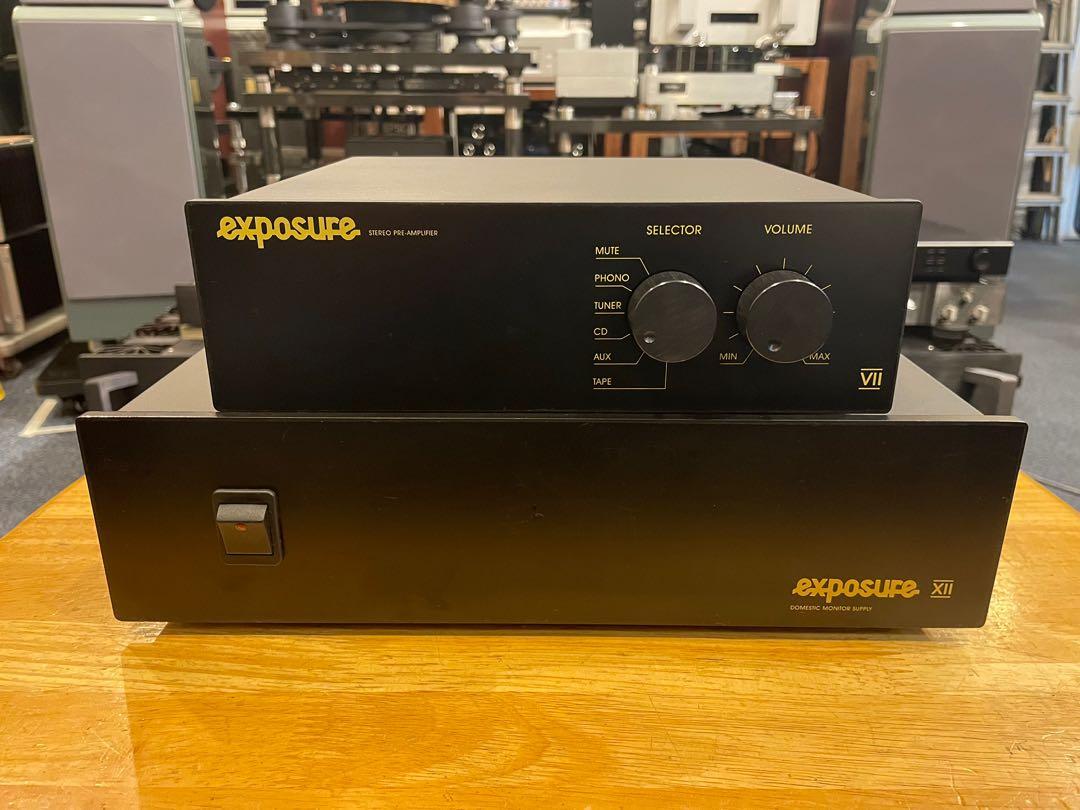 Exposure VII Preamplifier & XII Power Supply, Audio, Soundbars ...