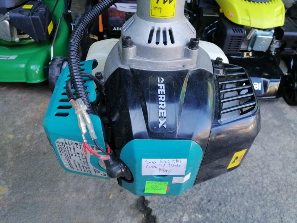 Ferrex 6 in 1 Petrol Garden Tool 2 Stroke, Furniture & Home Living ...