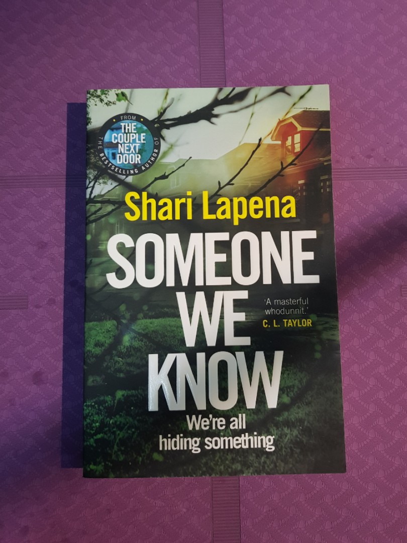 Mystery/Thriller Book - Someone We Know, Hobbies & Toys, Books ...