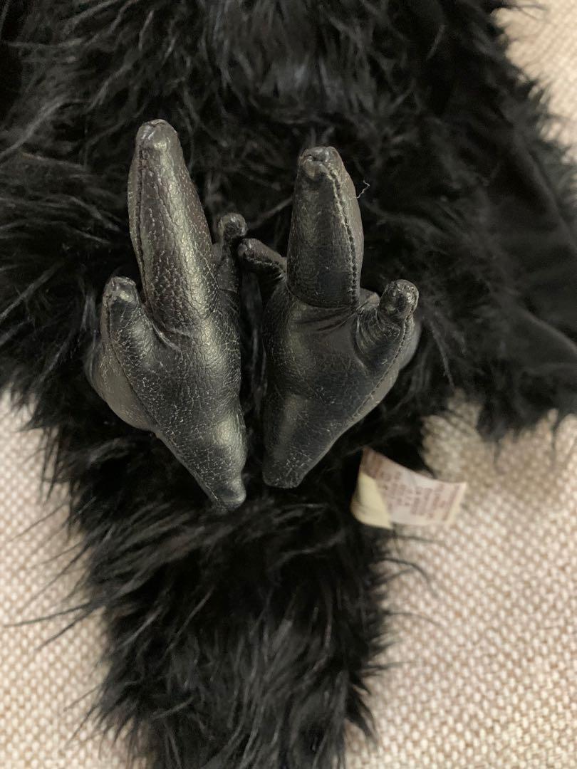 Folkmanis Raven / Crow / Black Bird Hand / Puppet / Plushie / Stuffed ...