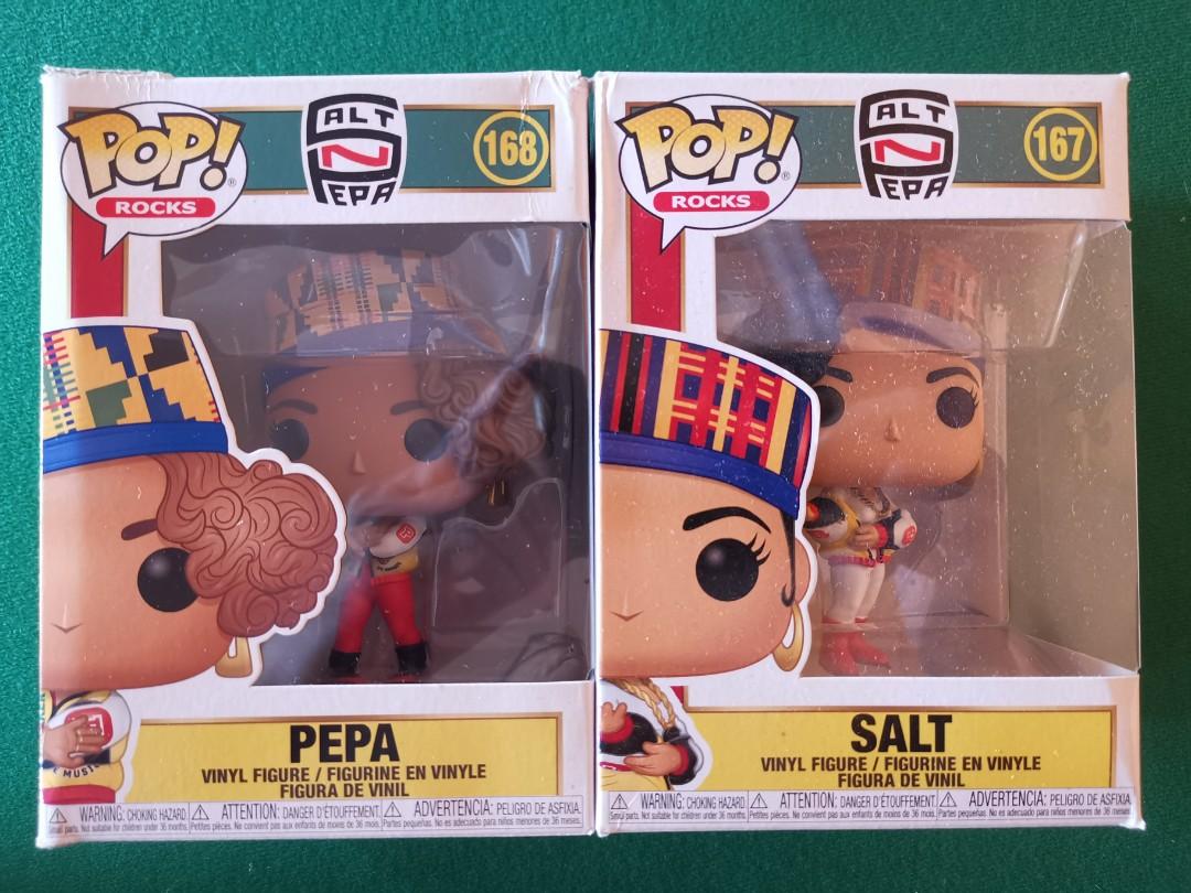 Funko pop salt n peppa, Hobbies & Toys, Toys & Games on Carousell