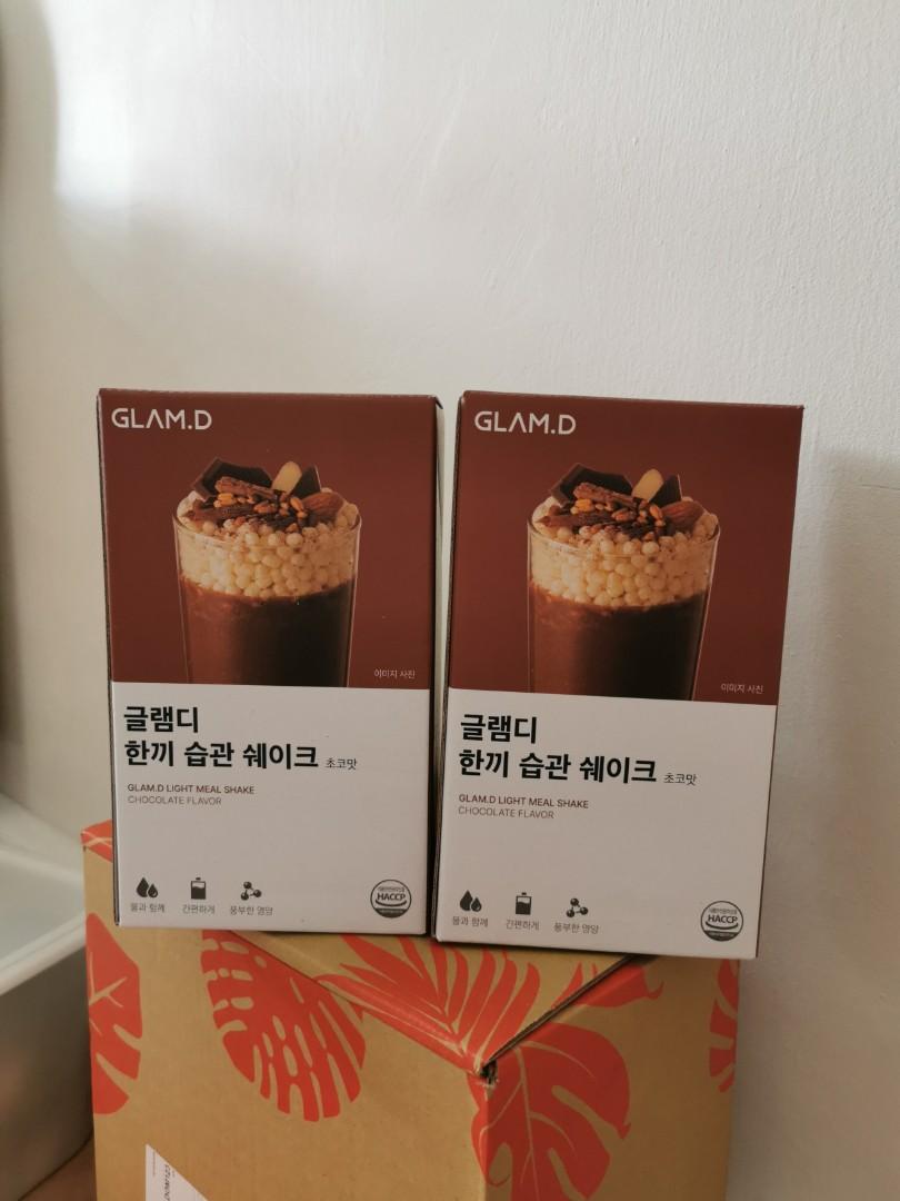 Glam.D Light Meal Shake (5ea/1box), Food & Drinks, Other Food & Drinks on Carousell
