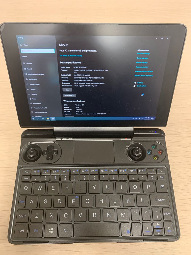 GPD WIN MAX 2020, Computers & Tech, Laptops & Notebooks on Carousell