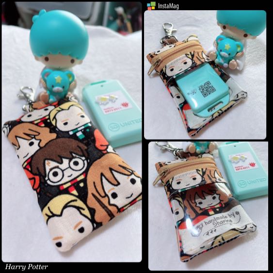 Harry Potter trace together token cover pouch holder, Hobbies & Toys ...