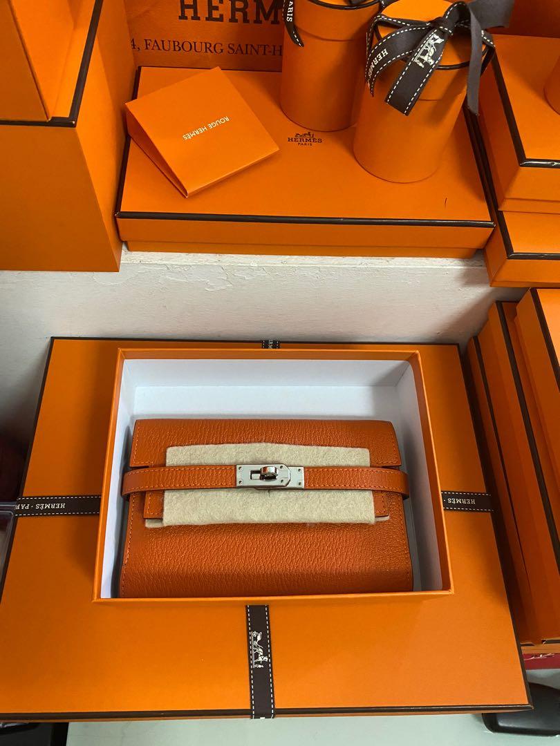 Hermes Kelly Wallet Authentic, Women's Fashion, Bags & Wallets, Purses ...