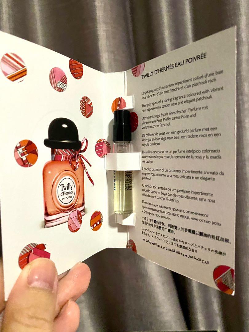 Hermes Twilly Eau Poivree EDP Sample Vial 2ml, Beauty & Personal Care ...