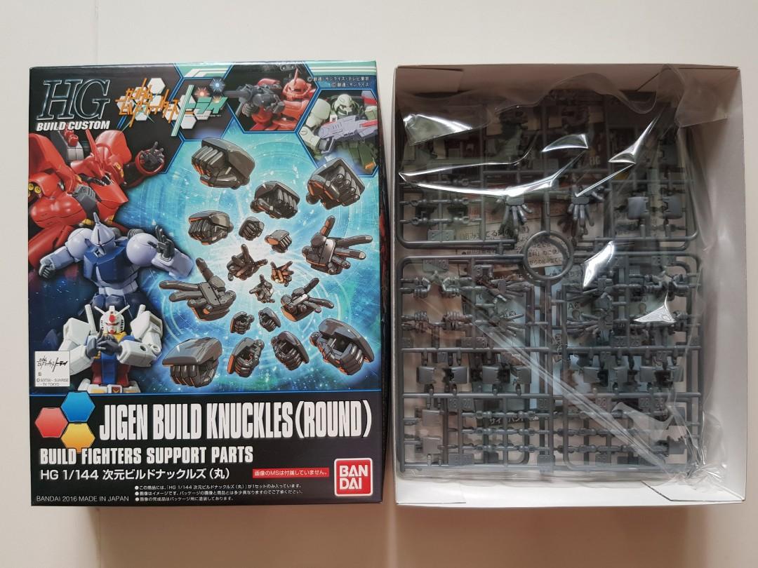 HG 1/144 Gundam Jigen Build Knuckles, Hobbies & Toys, Toys & Games on ...