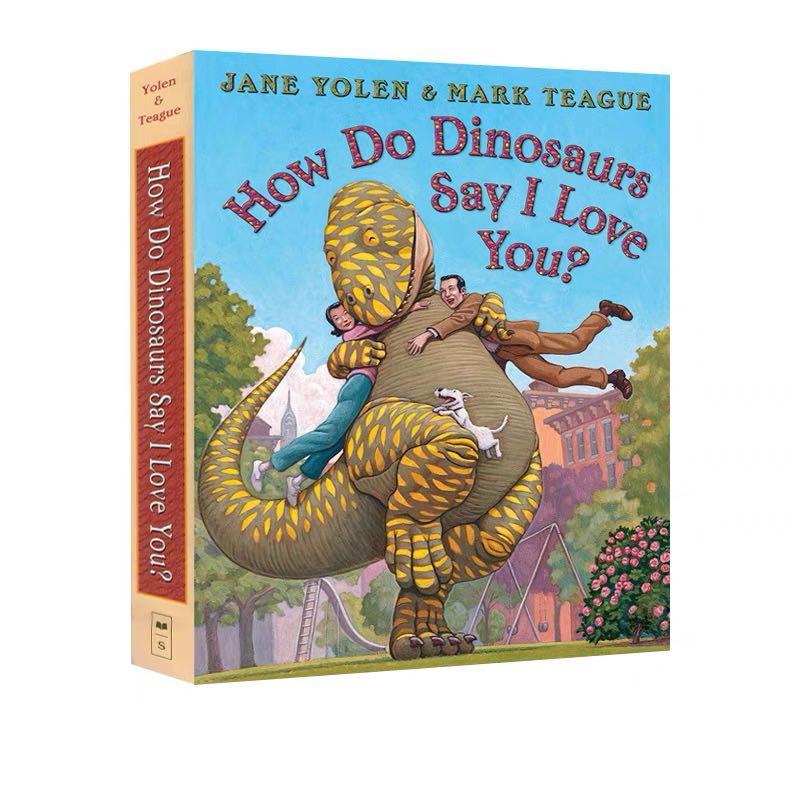 How Do Dinosaurs say I Love You board book, Hobbies & Toys, Books ...