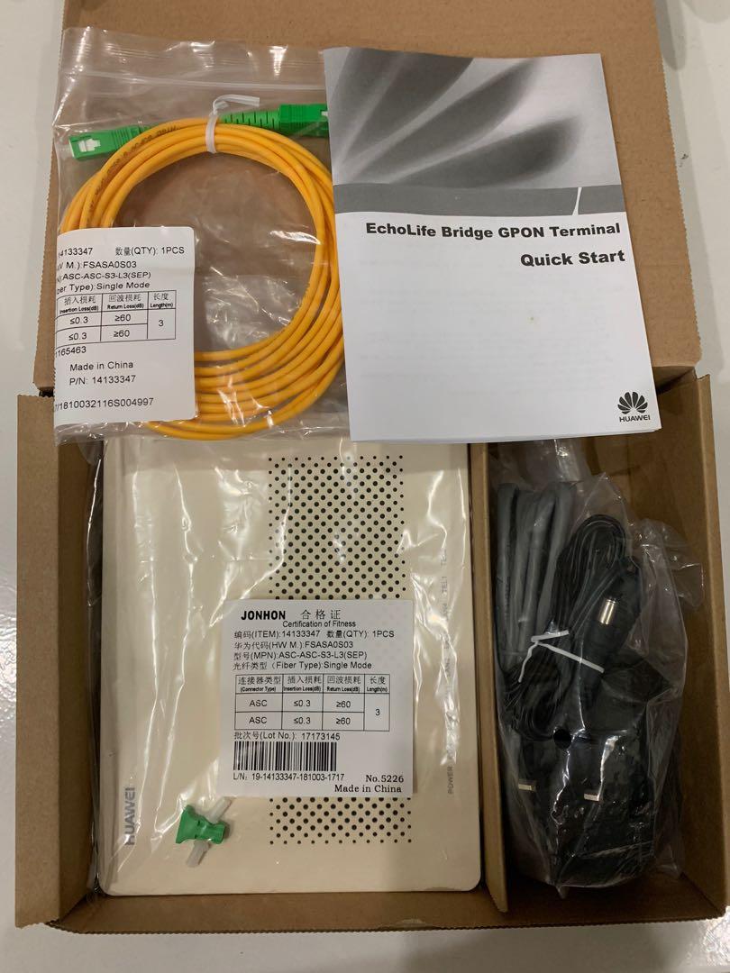 HUAWEI Optical Network Terminal, Computers & Tech, Parts & Accessories ...
