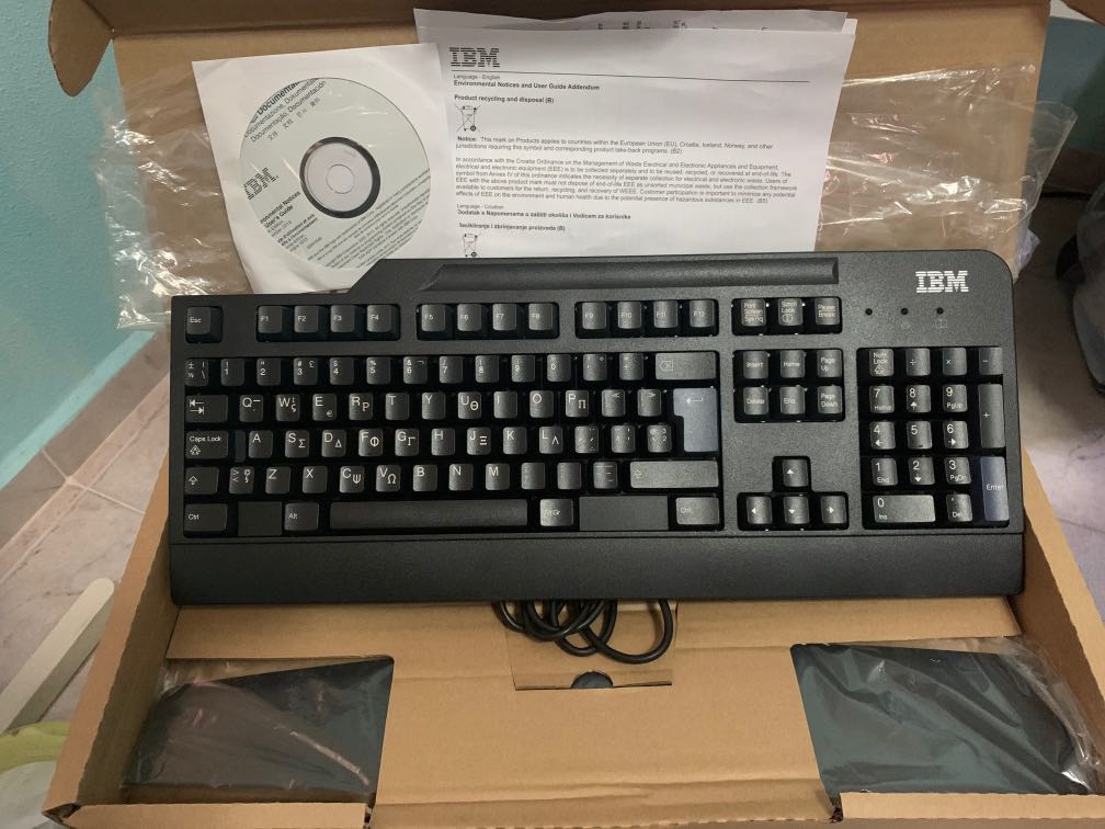 IBM keyboard, Computers & Tech, Parts & Accessories, Computer Keyboard ...