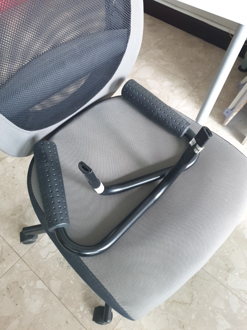 Ikea office chair with Attachable arm rest, Furniture & Home Living ...