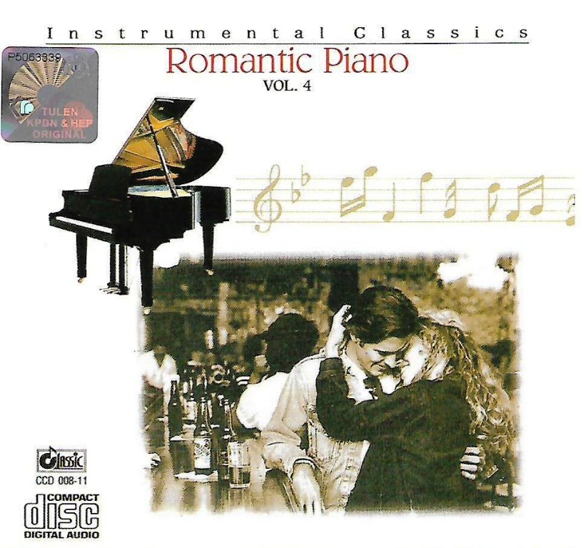 Instrumental Classics Romantic Piano Vol.4 CD 18 Sentimental English ...