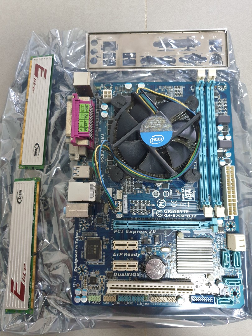 Intel core i5 + motherboard + 8gb ram (bundle), Computers & Tech, Parts ...