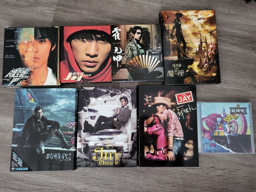Jay Chou albums (8 albums for $25 only!), Hobbies & Toys, Music & Media ...