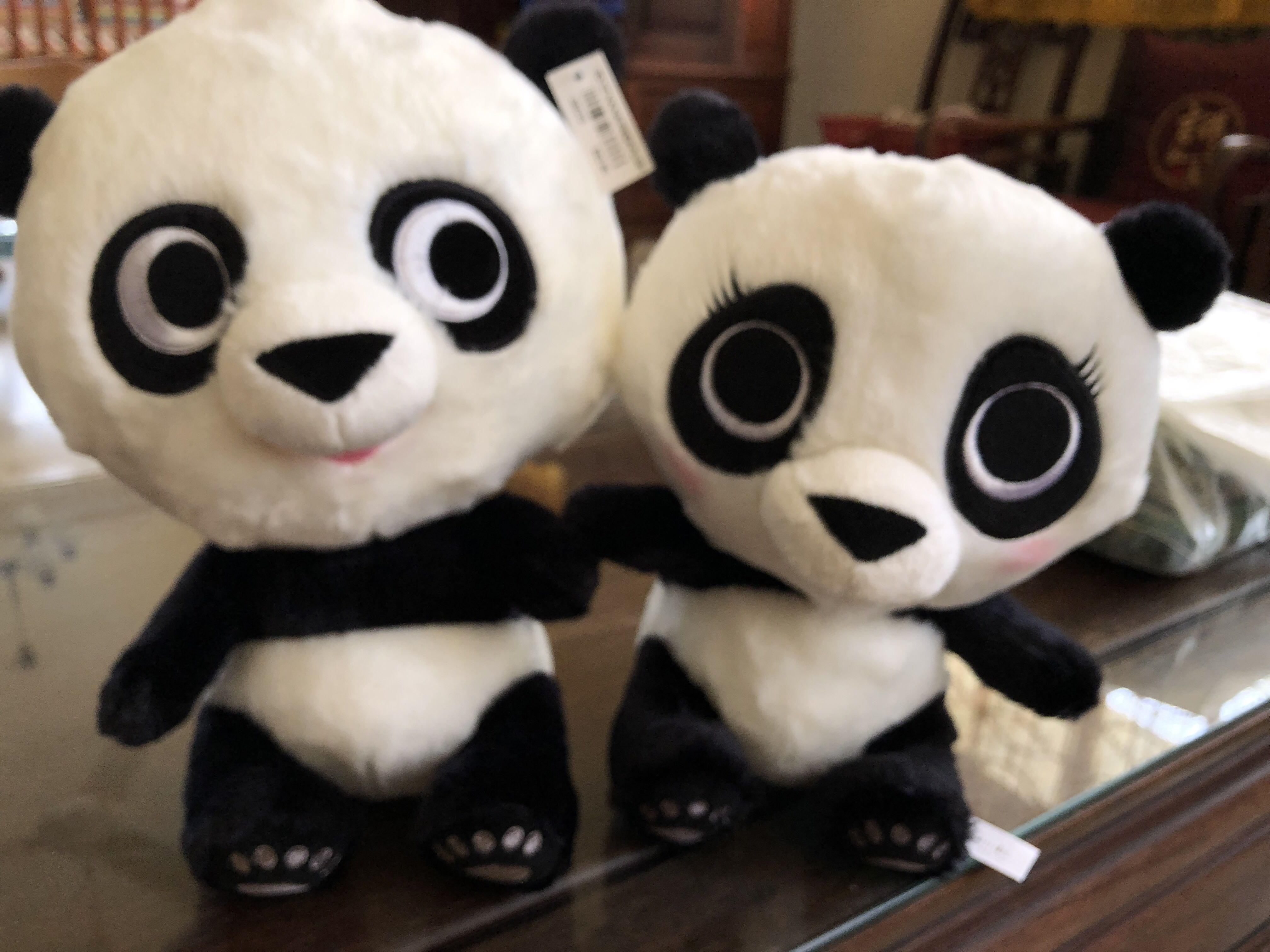 Jia Jia & KaiKai plush toys, Hobbies & Toys, Toys & Games on Carousell