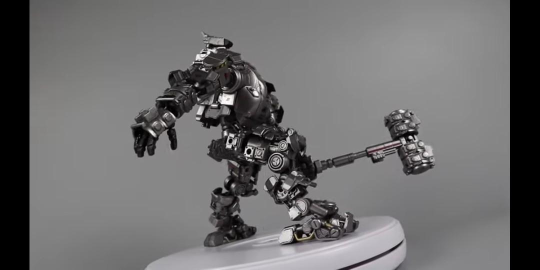 JoyToy Steel Bone Mech H02 1:25, Hobbies & Toys, Toys & Games on Carousell