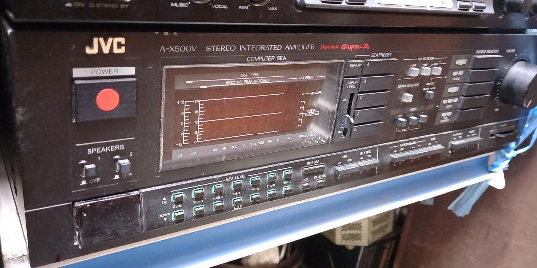 JVC A-X500V Stereo integrated amplifier, Audio, Soundbars, Speakers ...