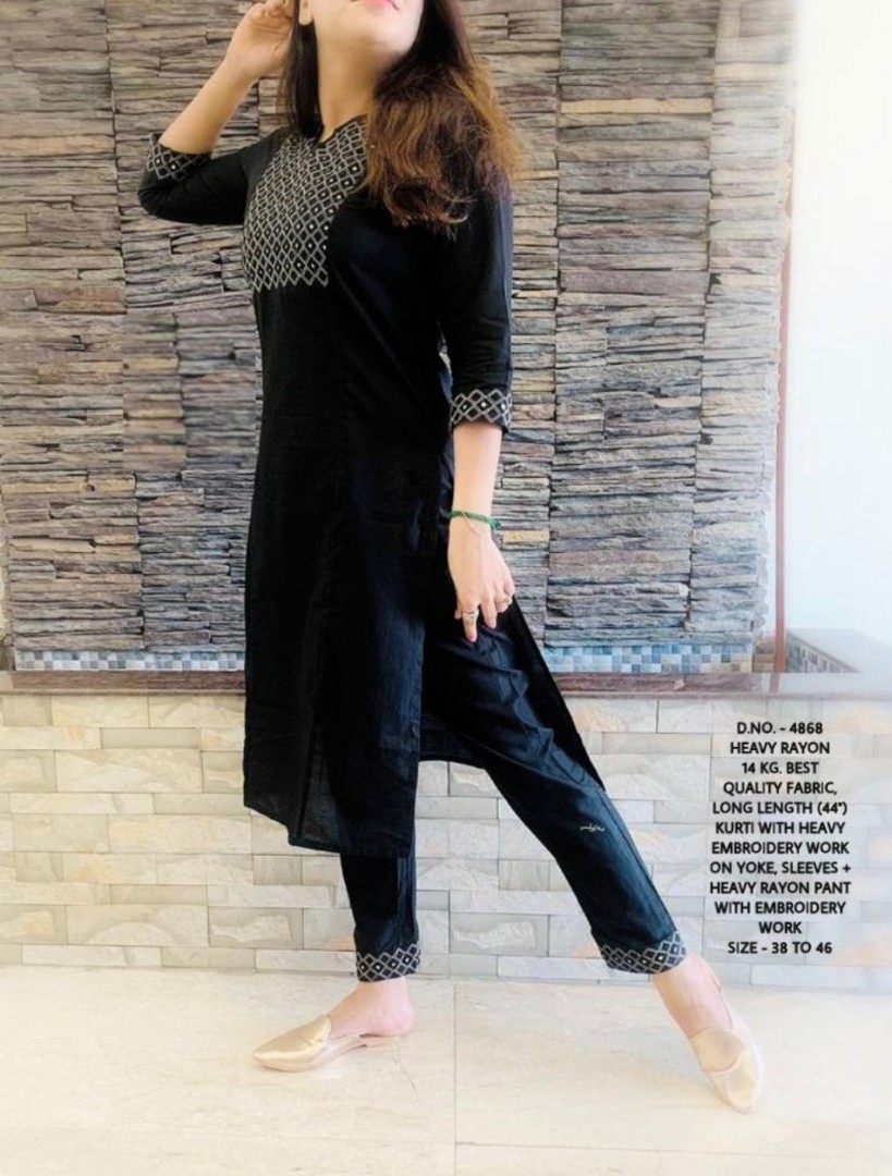 Kurta Suit, Women's Fashion, Dresses & Sets, Traditional & Ethnic wear ...