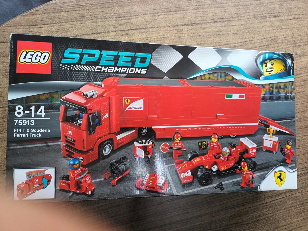 Lego 75913 Speed Champions Scuderia Ferrari Truck, Hobbies & Toys, Toys ...