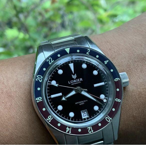 Lorier Hyperion GMT Pepsi, Luxury, Watches on Carousell