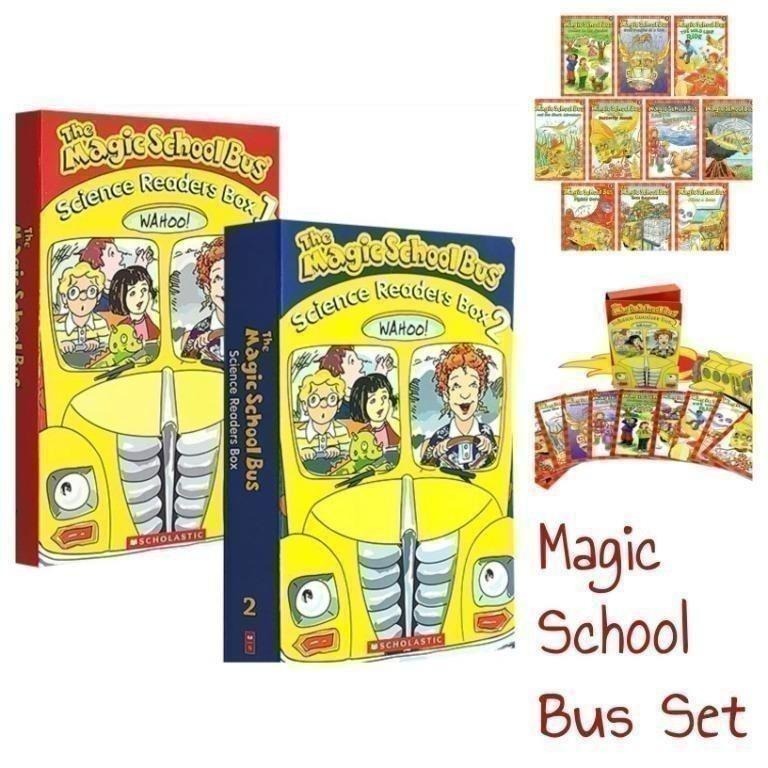 Magic School Bus Science Readers Box 1 and 2, Hobbies & Toys, Books ...