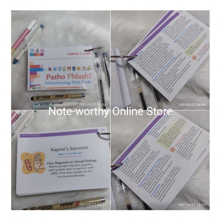 Medicine Students' PLE Review Patho Phlash Pathophysiology Flashcards ...