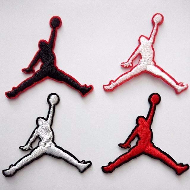 Michael Jordan Nike Jumpman Logo Shoe Iron On Patch Jersey, Hobbies ...