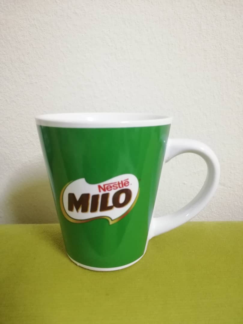Milo Colour Changing Mug Gelas Cawan, Furniture & Home Living ...