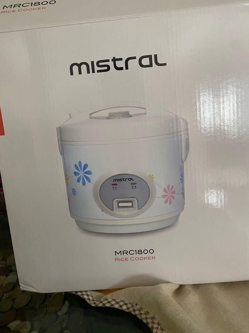 Mistral rice cooker, TV & Home Appliances, Kitchen Appliances, Cookers ...