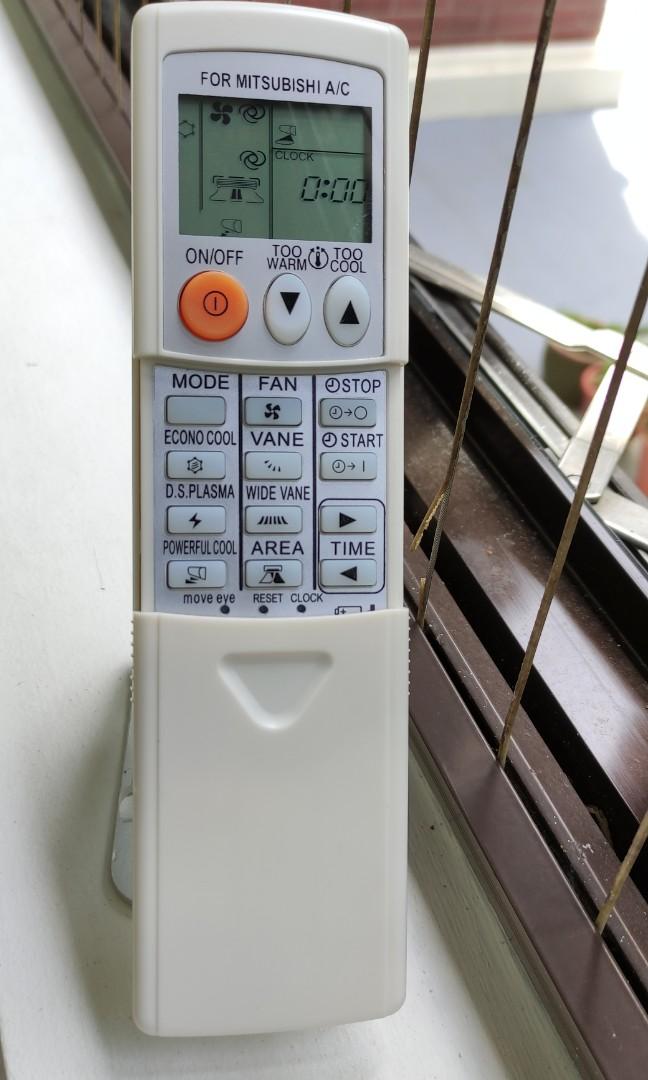 Mitsubishi Aircon Remote Control SG10A SG10B SG10C SG10D MSY-EF10VAS ...