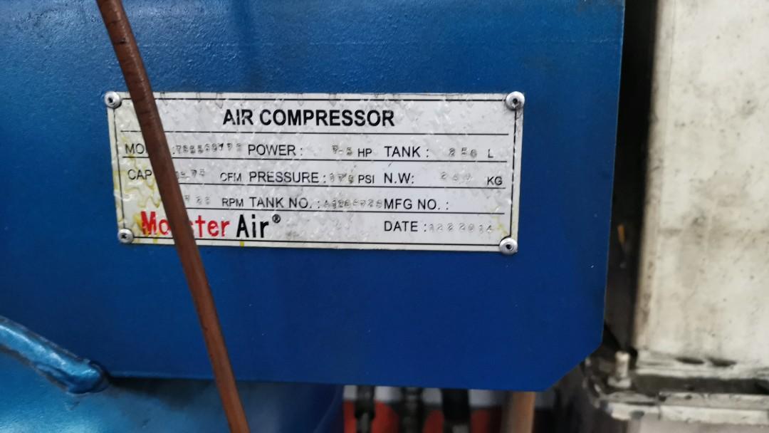 Monster Air compressor 7.5hp, Car Accessories, Car Workshops & Services ...