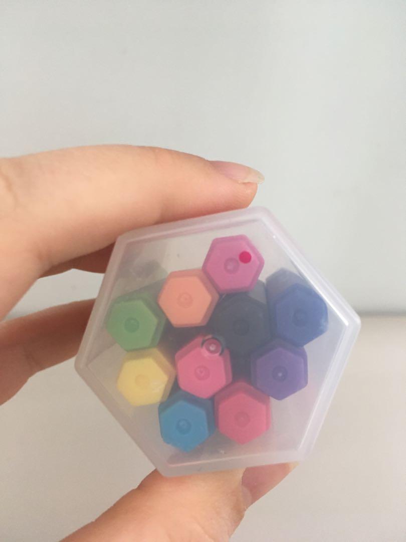 MUJI Mini Markers, Hobbies & Toys, Stationary & Craft, Stationery ...