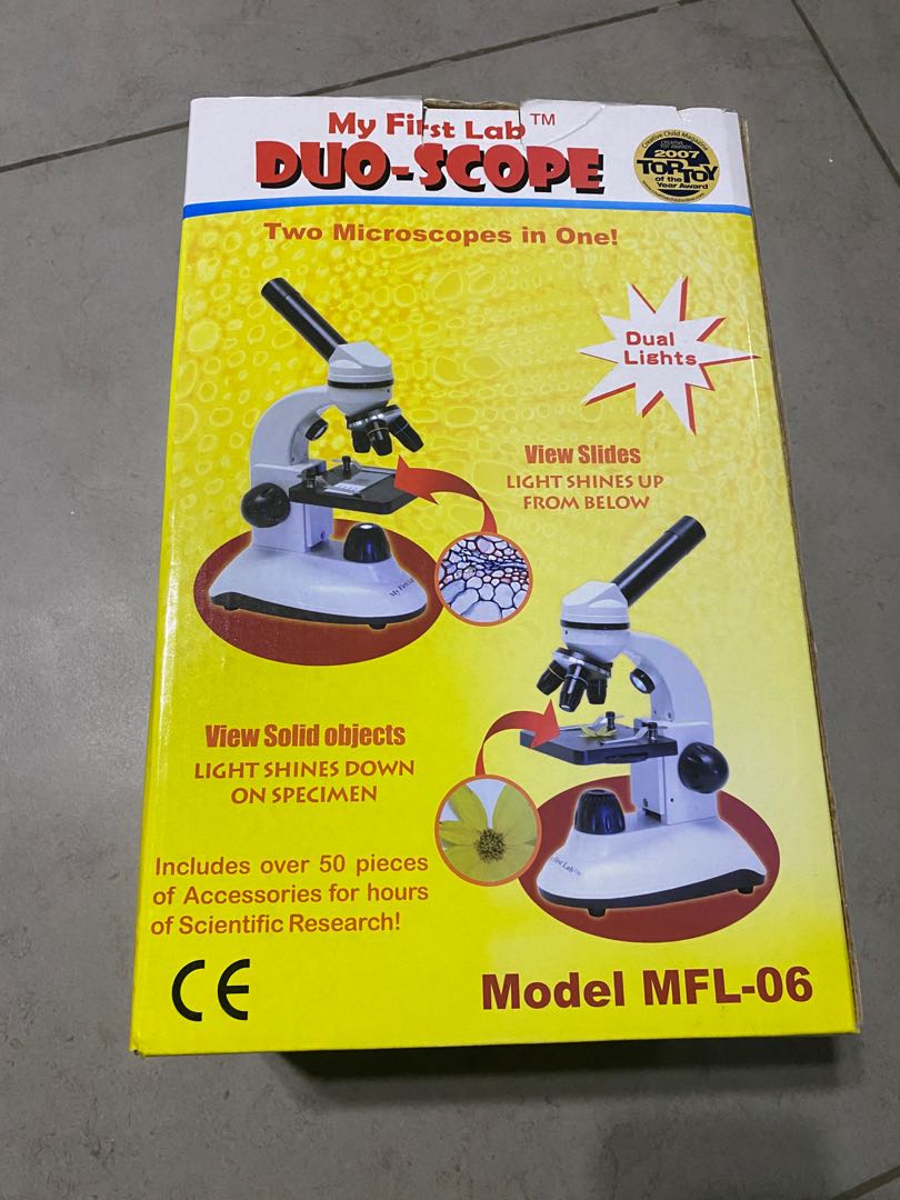 My First Lab Duo-Scope Microscope, Hobbies & Toys, Stationery & Craft ...